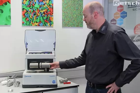 CRYOMILL Efficient cryogenic grinding at -196°C - bapj